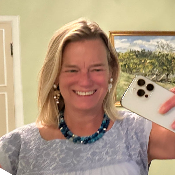 Westminster double in cobalt – Meg Carter Designs