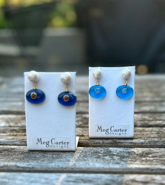 Edith in navy – Meg Carter Designs